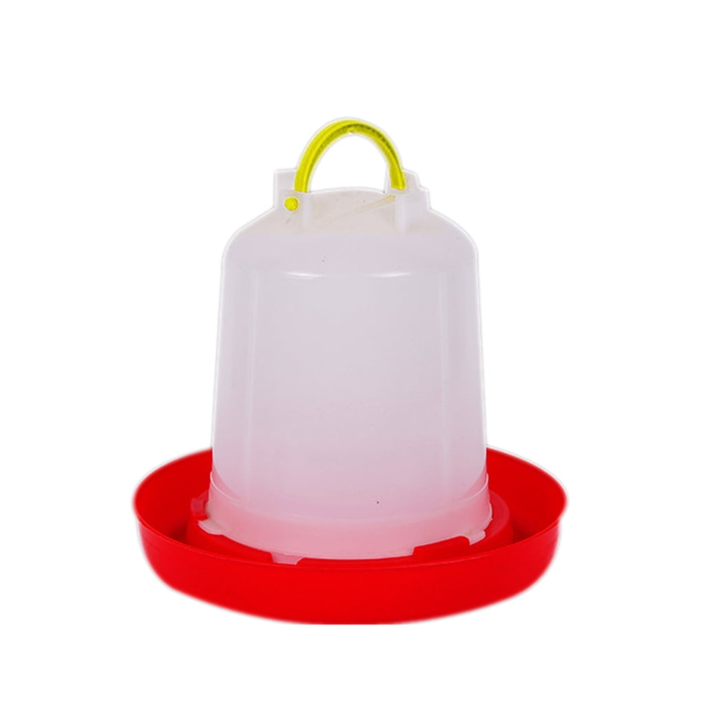 MOMOJIA Poultry Drinking System Water Container for Chickens Birds ...