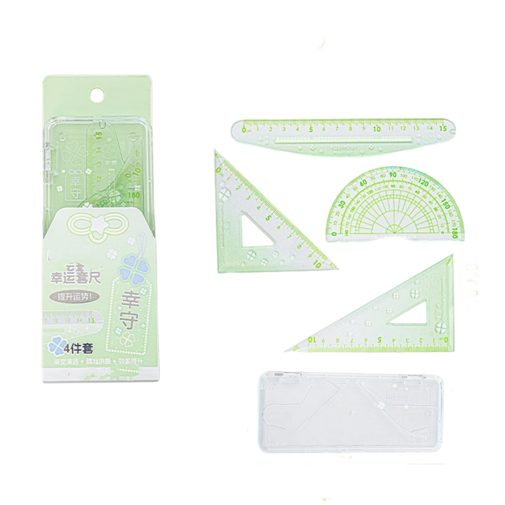 MOMOJIA Professional Math Geometry Tool for Student Drawing Plastic ...