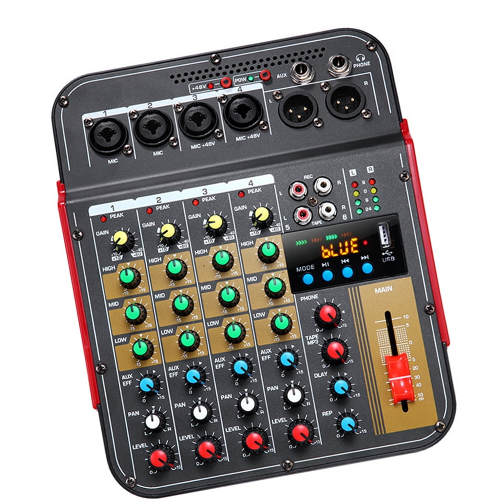 MOMOJIA Professional Sound Mixer Studio Grade Reverbs 48VPhantom Power ...