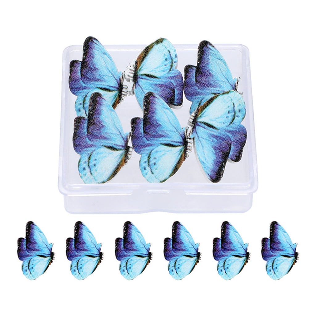 MOMOJIA Butterfly Push Pins Poster Pins Map Tacks Decorative Push Pins ...