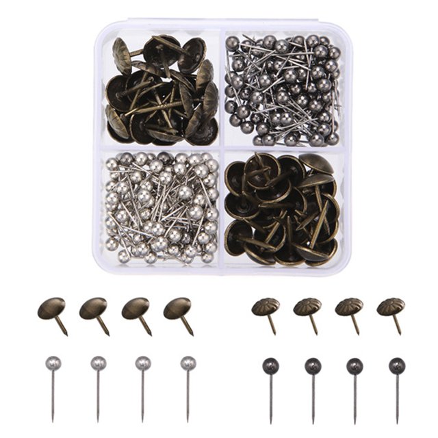 MOMOJIA Push Pins Round Head Tacks Poster Pins Map Tacks for World Map Cork Board - Walmart.com