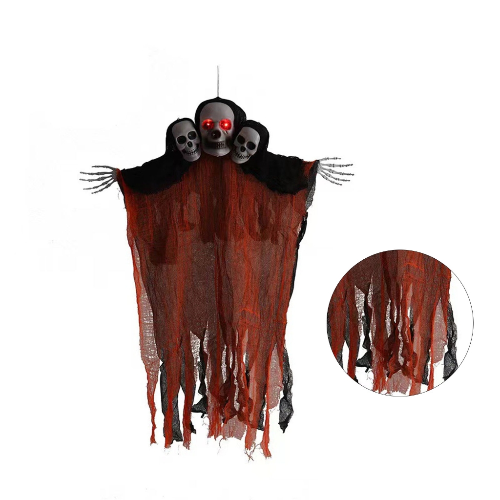 MOMOJIA Realistic Halloween Hanging Spirit Pendant Frightening Specter ...