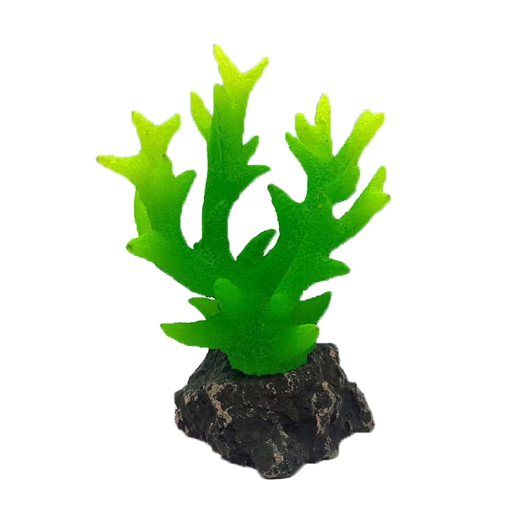 MOMOJIA Realistic Resin Coral Fishtank Coralreef Figurine Aquarium ...