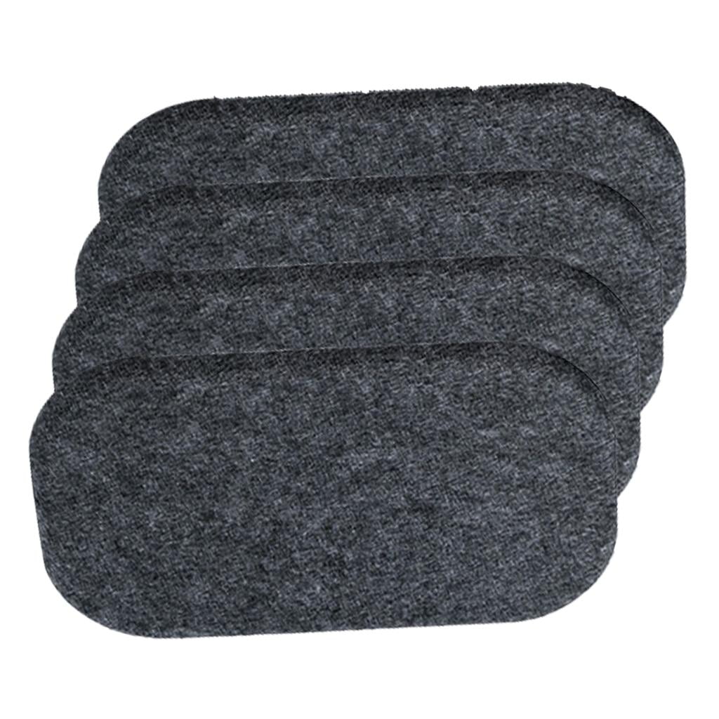 MOMOJIA Rectangular Felts Pad with Not Slip Base Rectangular for ...