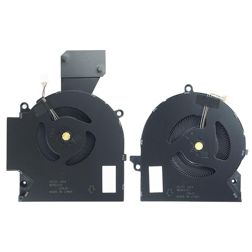 MOMOJIA Replacement CPU GPU Cooling Fan Notebook Coolers Metal Heat ...