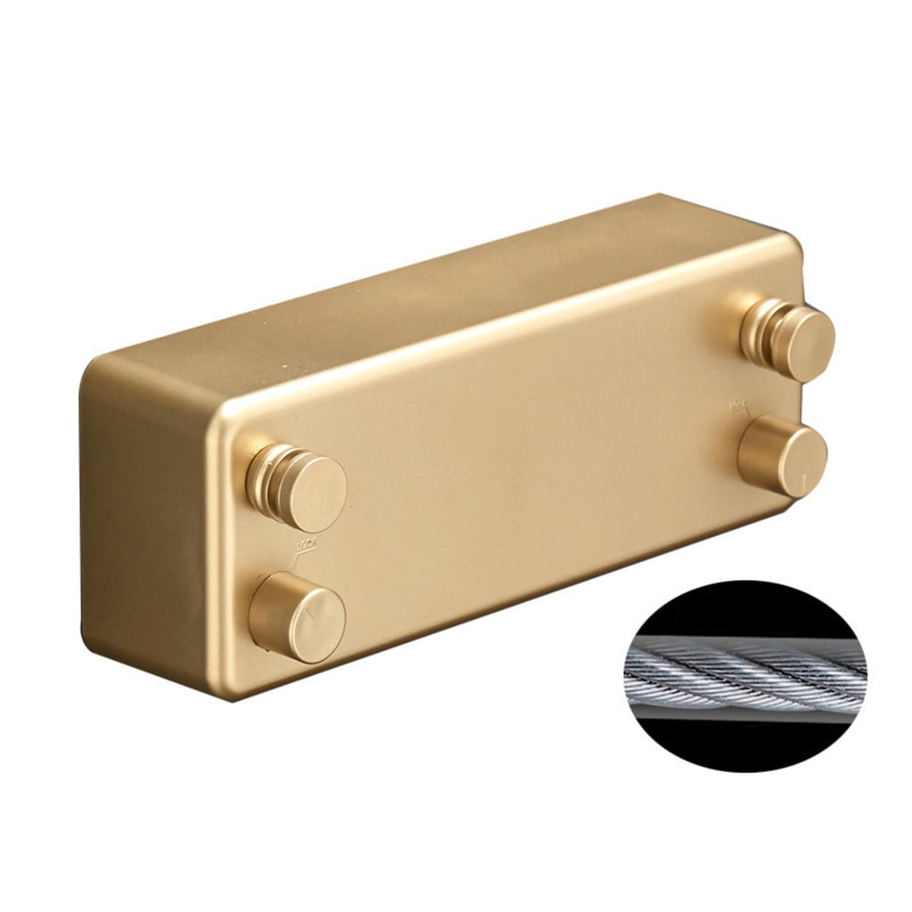 MOMOJIA Retractable Invisible Clothesline ABS Aluminum Dryer with ...