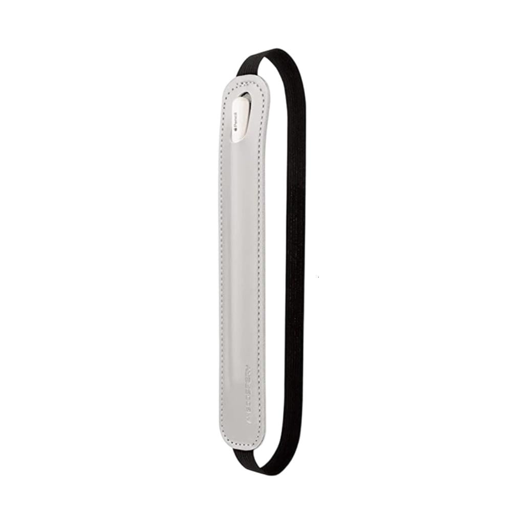 MOMOJIA Retractable PU1eatherPen Storage Case Elastic Band Holder For ...
