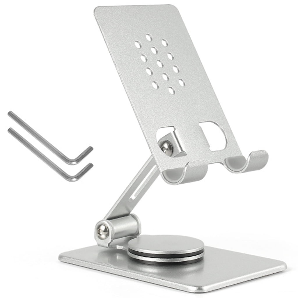 MOMOJIA Rotating Desktop Phone Stand Foldable Holder for 4-16inch ...