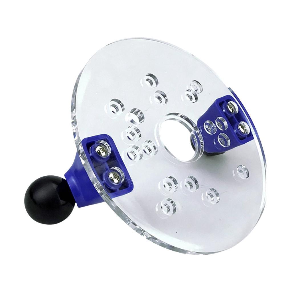 MOMOJIA Trimming Router Base Clear Acrylic Base Plate Universal Router ...