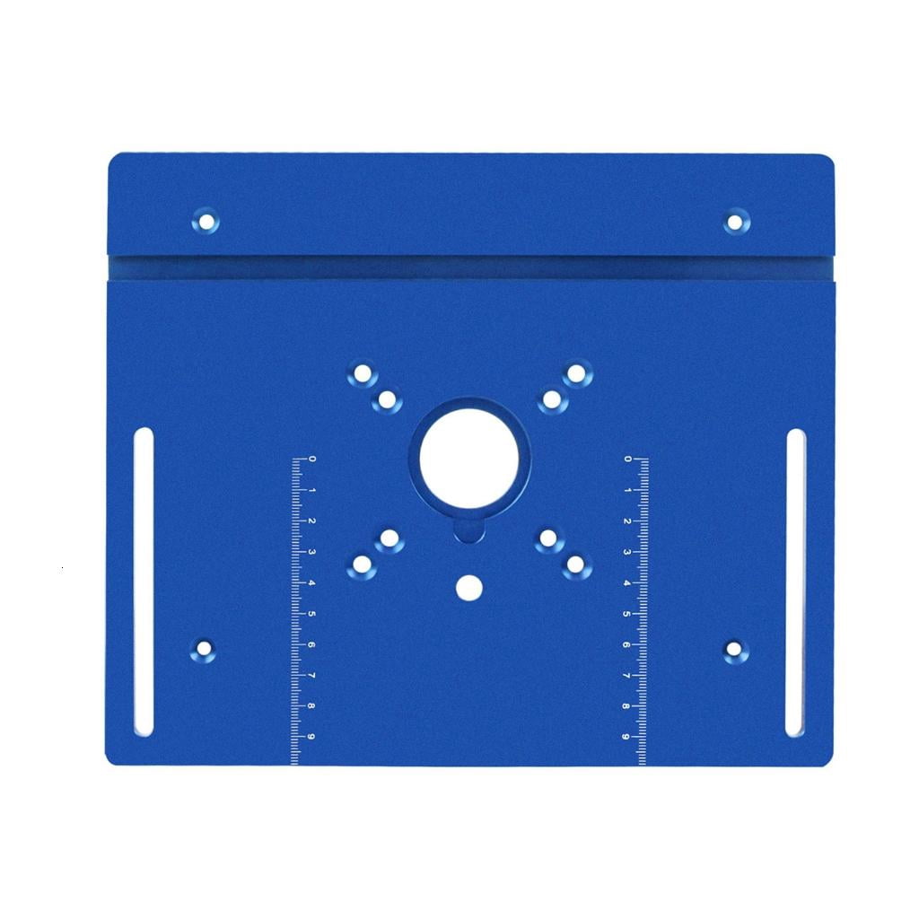 MOMOJIA Router Table Insert Plate Aluminum Router Table Plate Trimming ...
