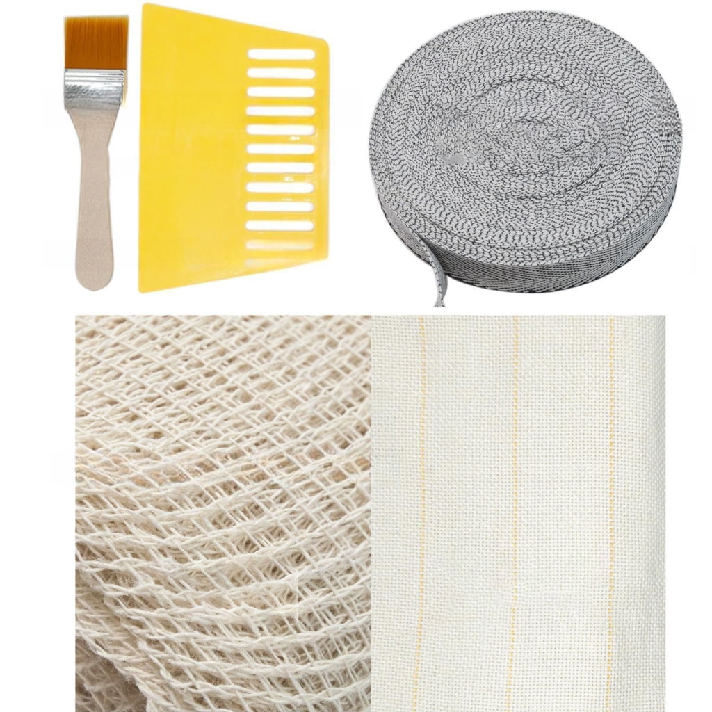 MOMOJIA Rug Backing Fabric Tufting Cloth Binding Strips Rug Tufting ...