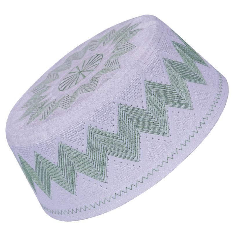 MOMOJIA Saudi Headwear Muslims Men Prayer Hat Embroidered Saudi Arabia ...