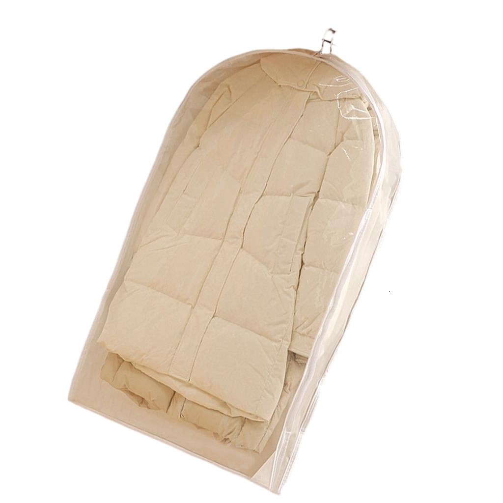 MOMOJIA Seasonal Wardrobe Organiser Transparent Compression Bag Winter ...