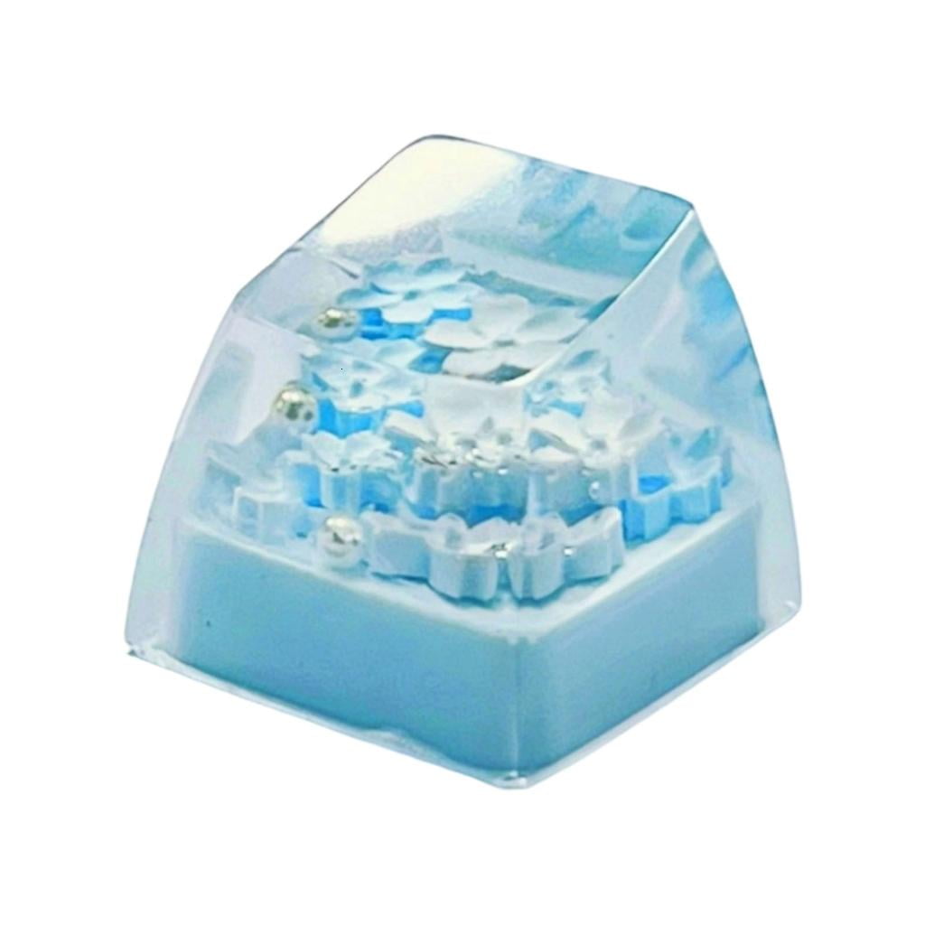MOMOJIA Semitransparent 3D Blossomy Rosin Keycaps For Mechanical ...
