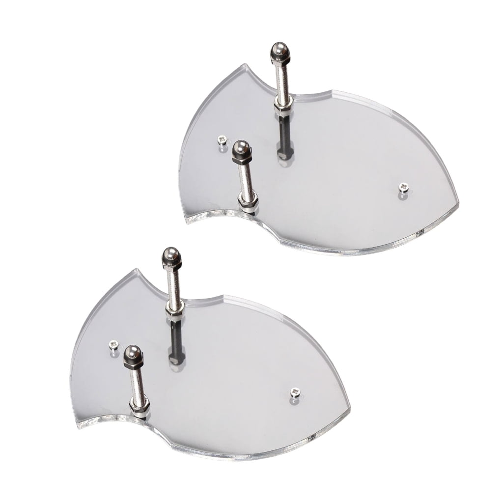 MOMOJIA Set of 2 Acrylic Wall Mount for Swords and Axes Practical ...
