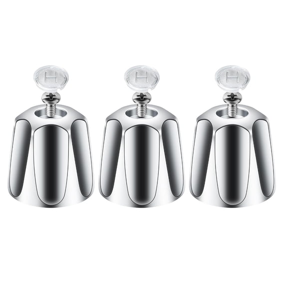 MOMOJIA Shower Faucet Handle Replacement Set of 3 for Hot Cold ...