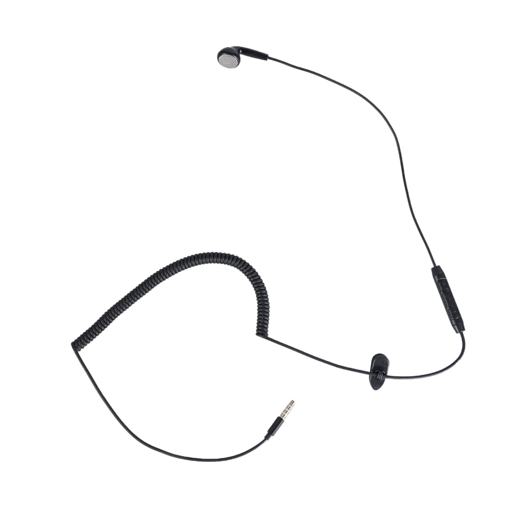 MOMOJIA Single Side Sound Earbud Earplugs with Integrated Microphone ...