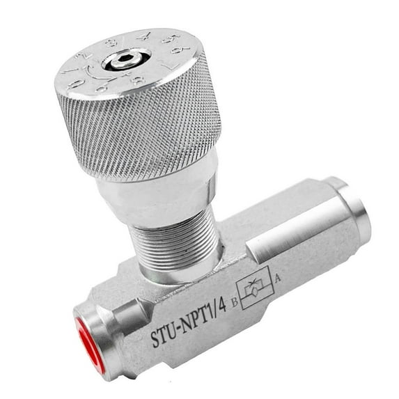 MOMOJIA Single Way Throttle Check Valves Replacement Hydraulic Flows ...