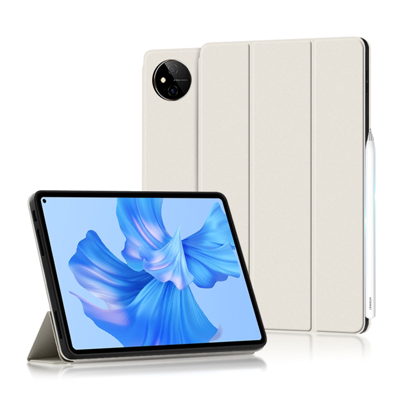 MOMOJIA Slim PU Stand Flexible PU Back Cover for w/ Auto Wake/Sleep for ...