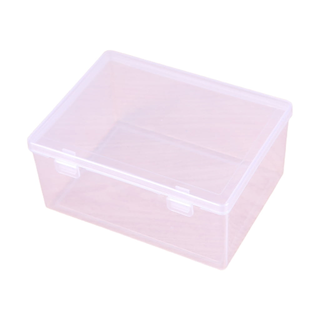 MOMOJIA Small Storage-Bins Transparent Storage Container Jewelry ...