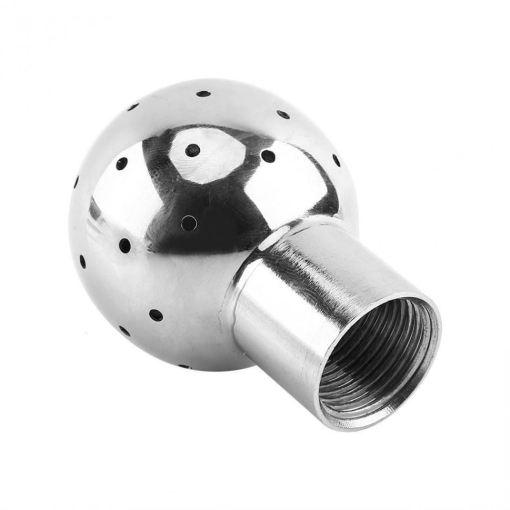 MOMOJIA Smooth Surfaces Steel Cleaning Nozzle Sprayer Ball With Fixed ...