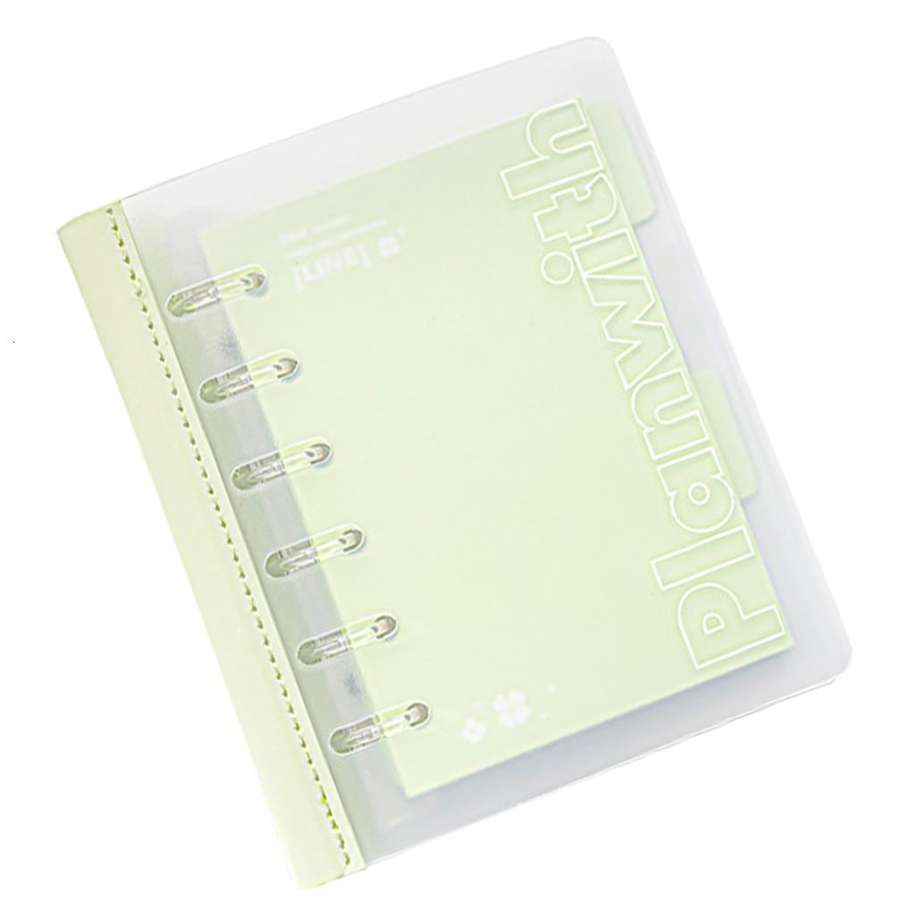 MOMOJIA Smooth Writing Paper Paper Rings Bound Journal Planner A7 Size ...