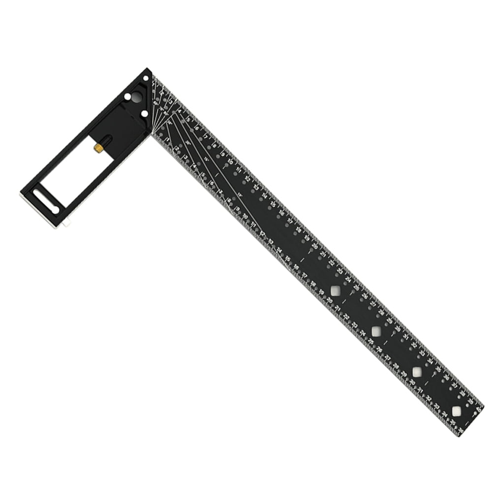 MOMOJIA Square Ruler Carpentry Square Woodworking Tool Metal Angles ...