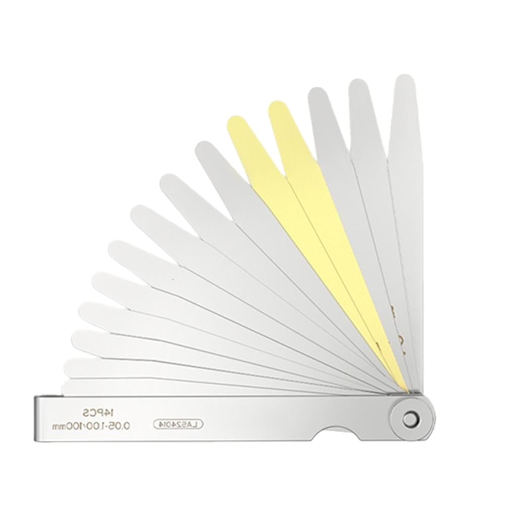 MOMOJIA Stainless Steel Feeler Gauges Ruler Welding Inspection Tool ...