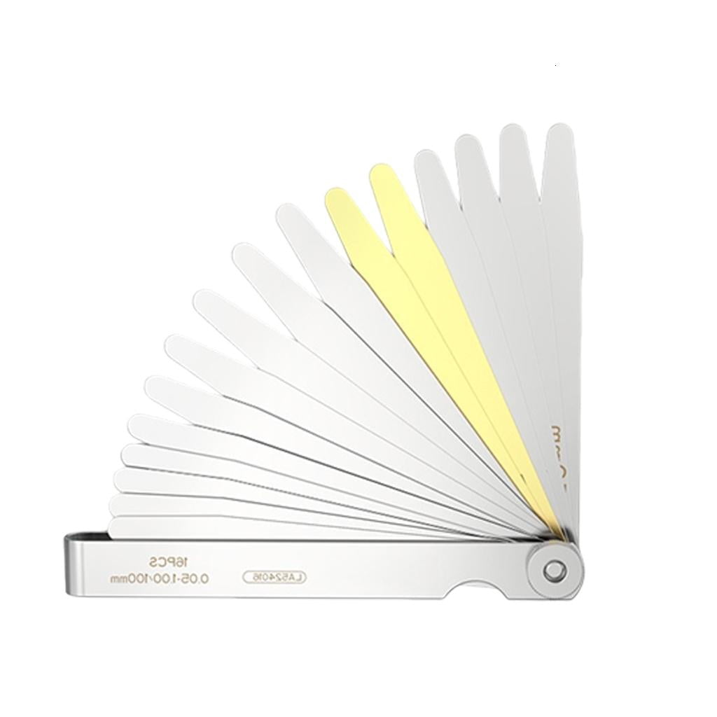 MOMOJIA Stainless Steel Feeler Gauges Ruler Welding Inspection Tool ...