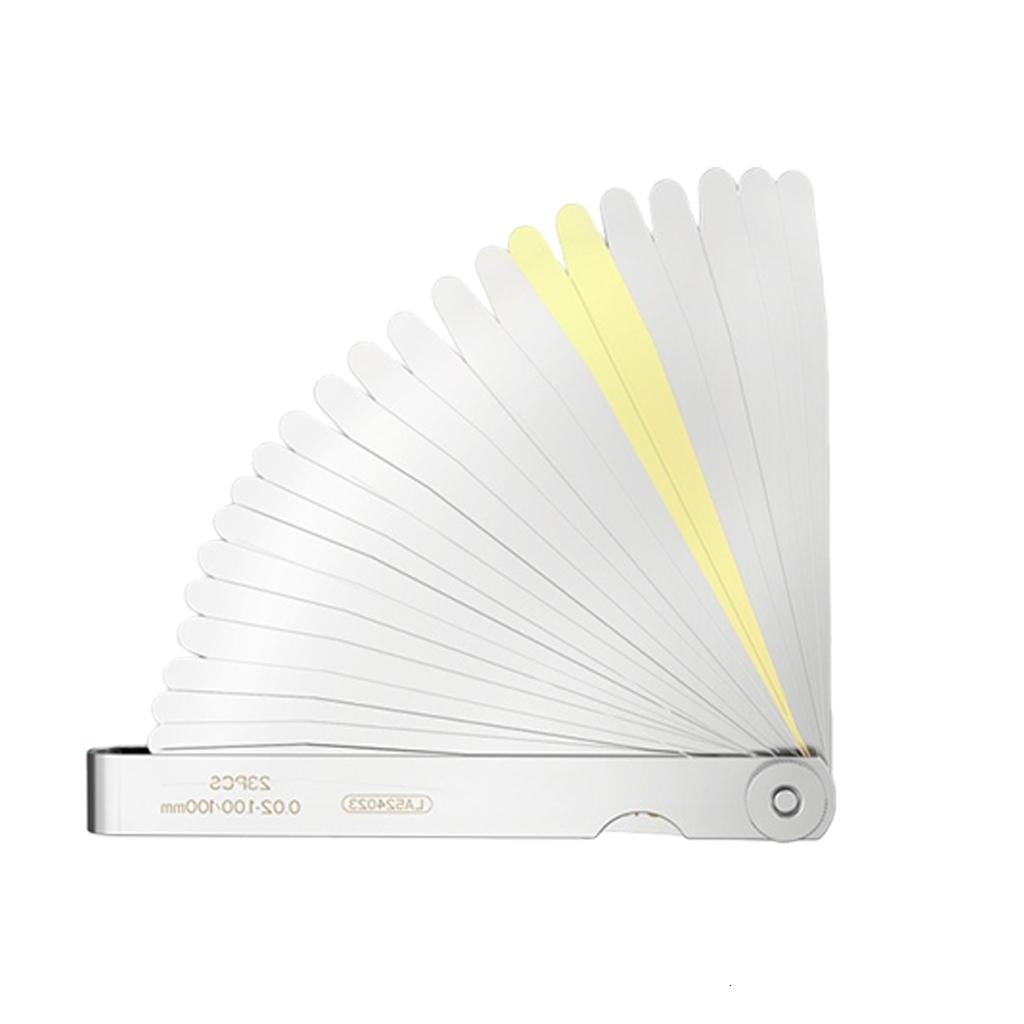 MOMOJIA Stainless Steel Feeler Gauges Ruler Welding Inspection Tool ...