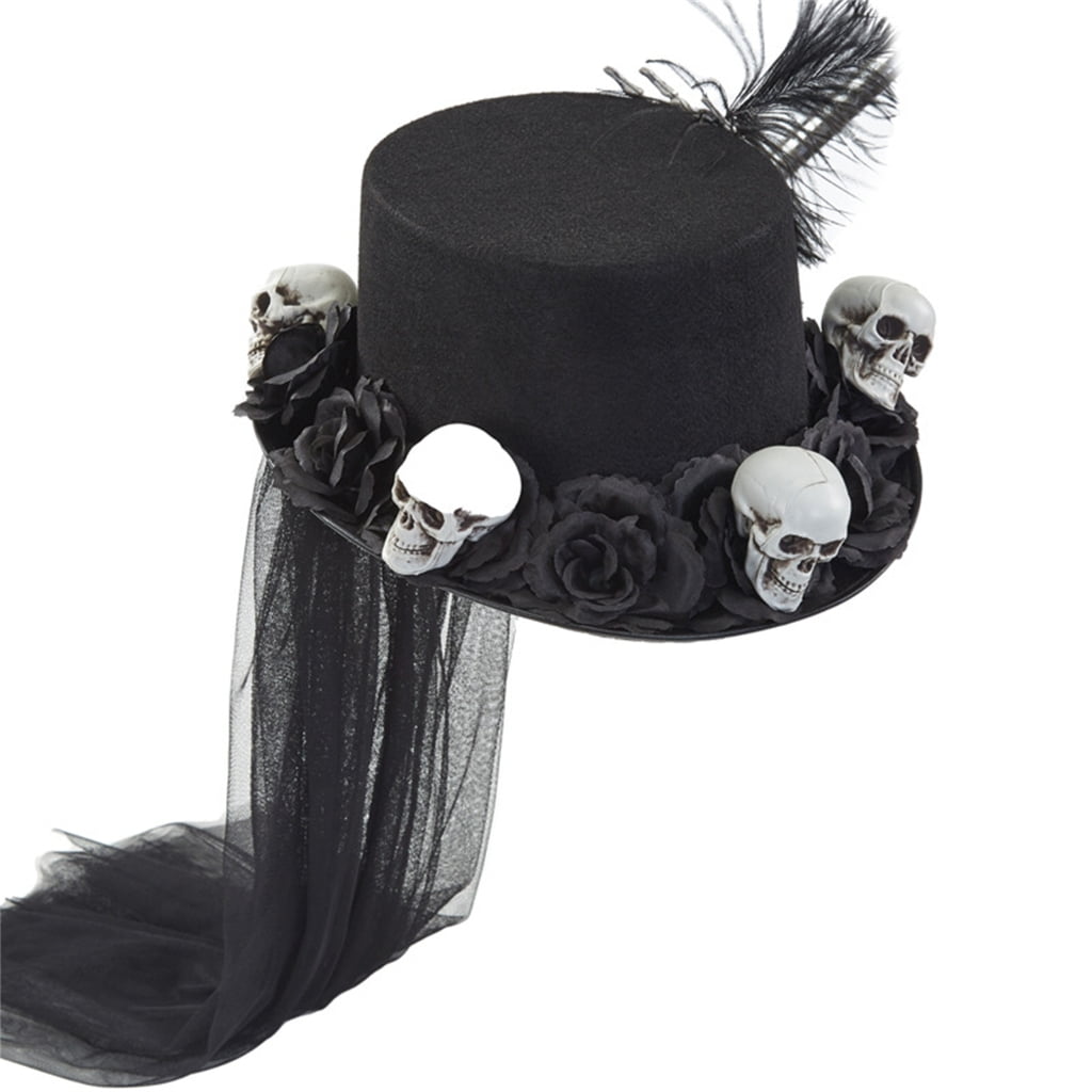 MOMOJIA Steampunk Top Hat Steampunk Time Traveler HatHa110weenGoth Hat ...
