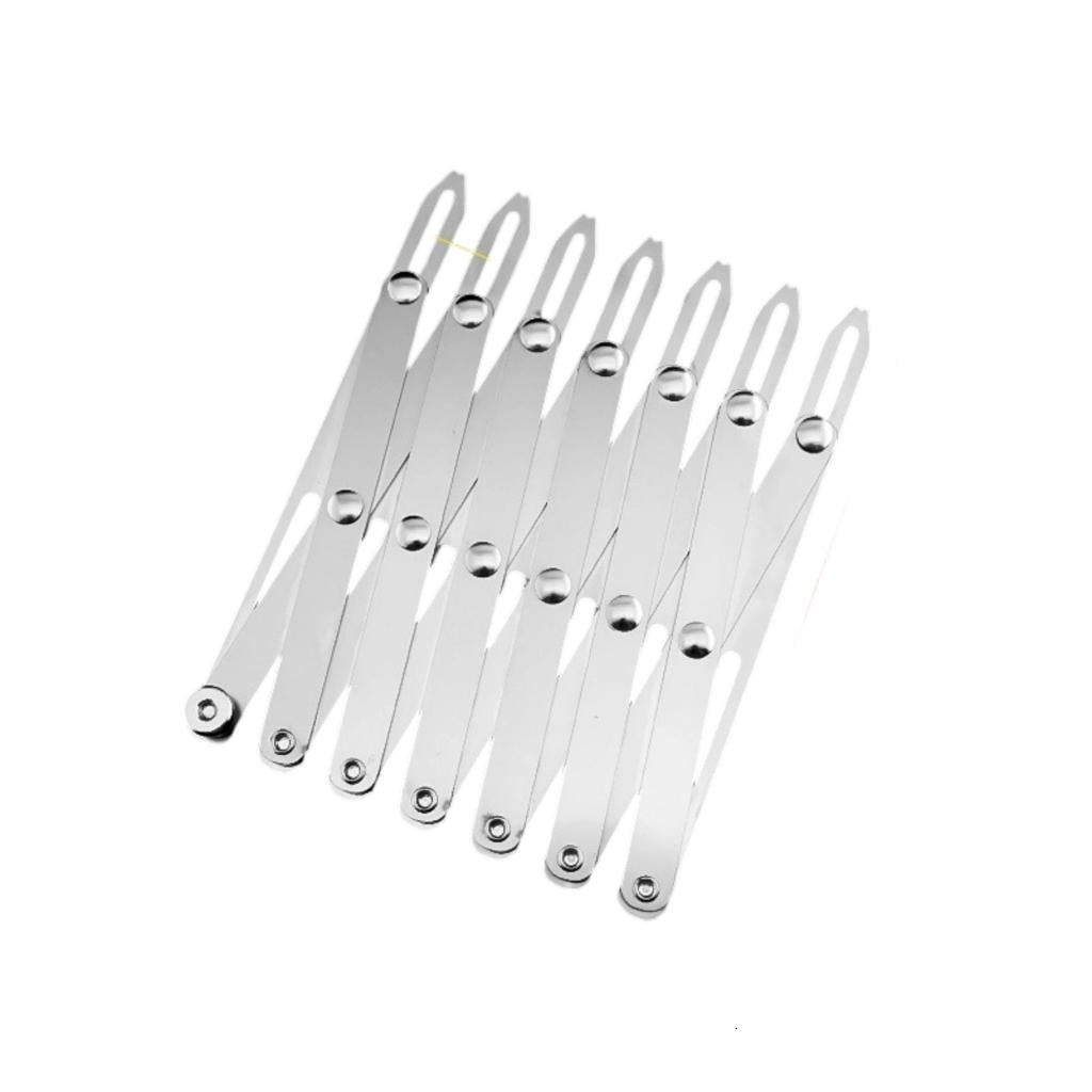MOMOJIA Telescoping Stainless Steel Measuring Ruler Dividing Tool ...