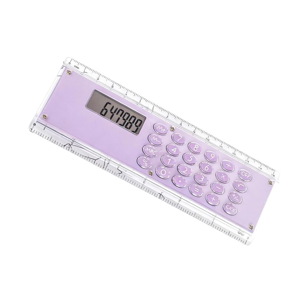MOMOJIA Thin 15cm Double Measurement Scale Ruler With Electronic ...