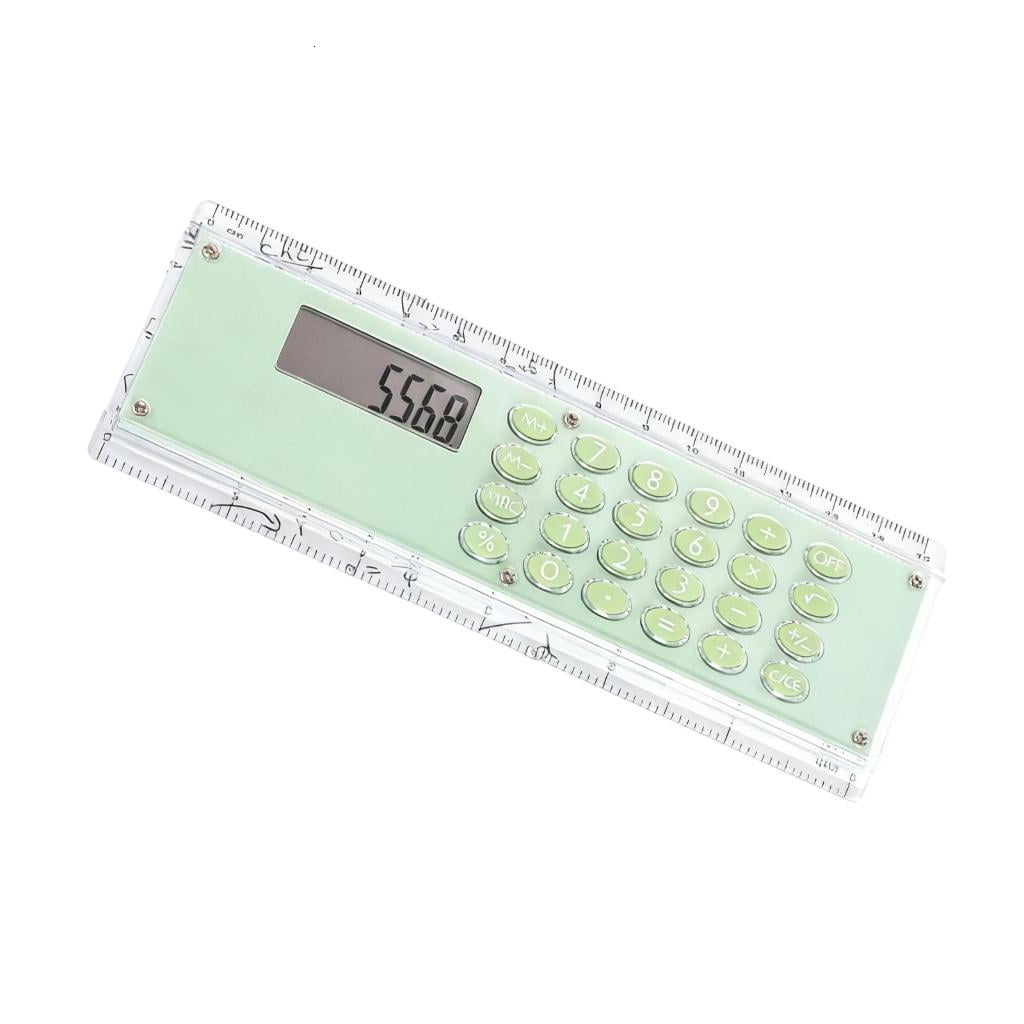 MOMOJIA Thin 15cm Double Measurement Scale Ruler With Electronic ...