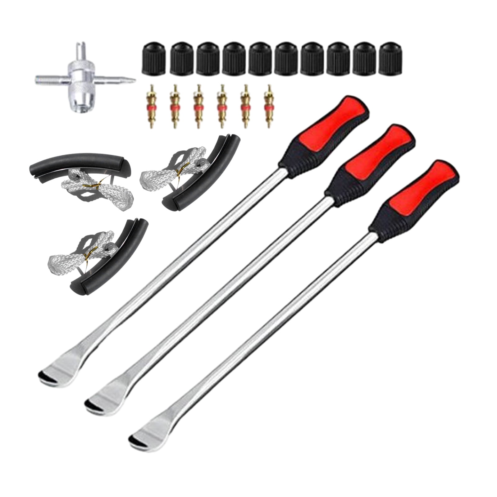 MOMOJIA Tire Levers Spoon Set, Heavy Duty Motorcycle Bike Car Tire ...