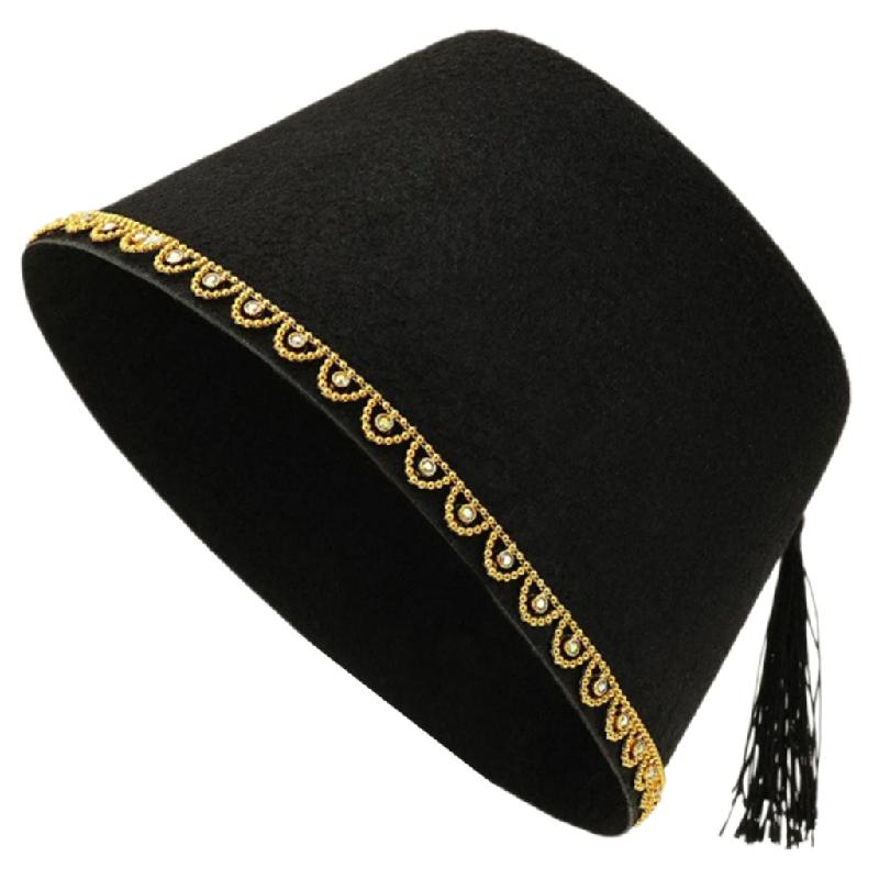 MOMOJIA Traditional Fez Hat Turkish Caps forAdu1tMen Breathable Round ...