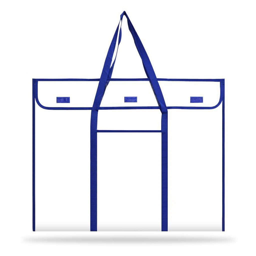 MOMOJIA Transparent Poster Storage Bag Bulletin Boards Holder Art ...