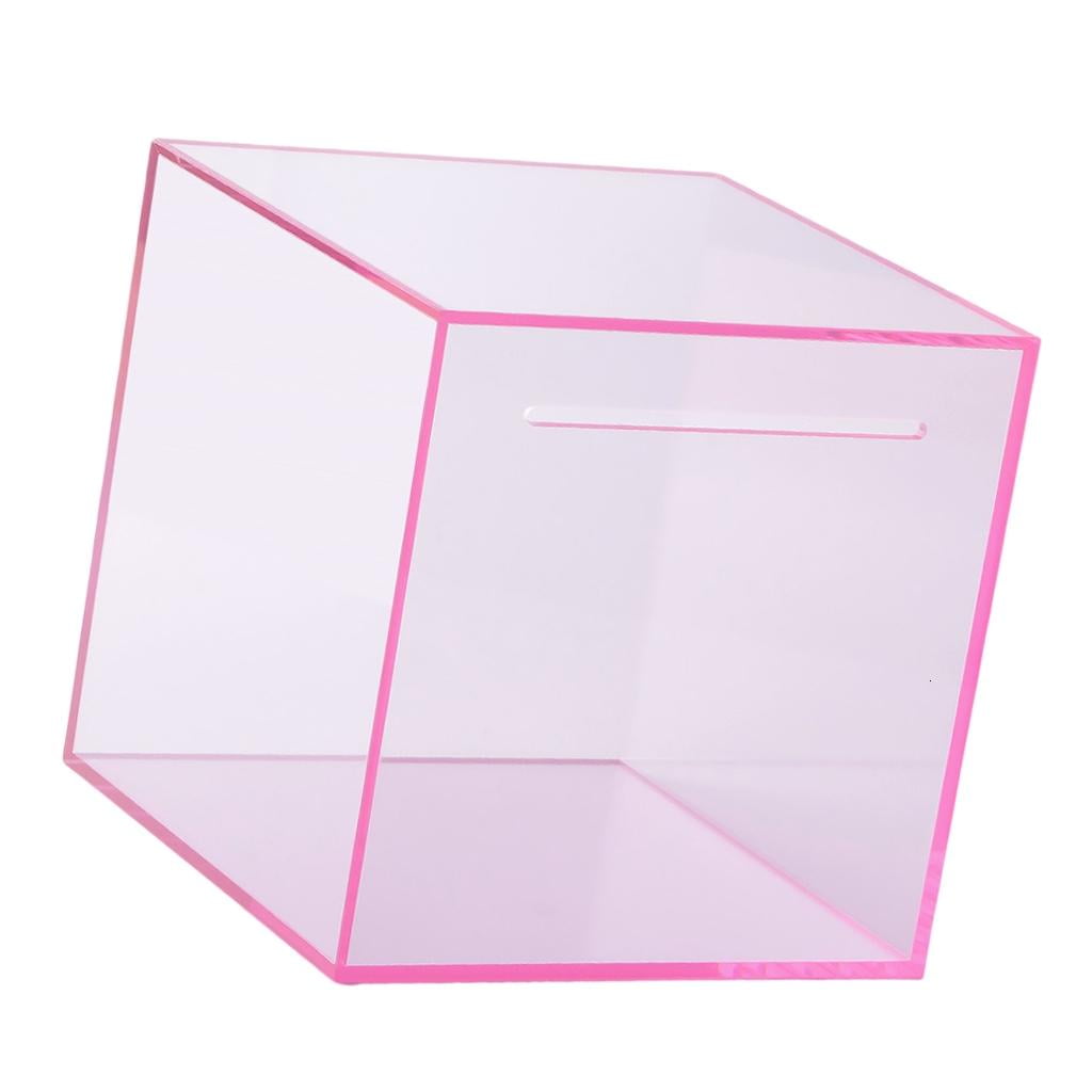 MOMOJIA Transparents Money Savers Box Acrylic Design For Secure Saving ...