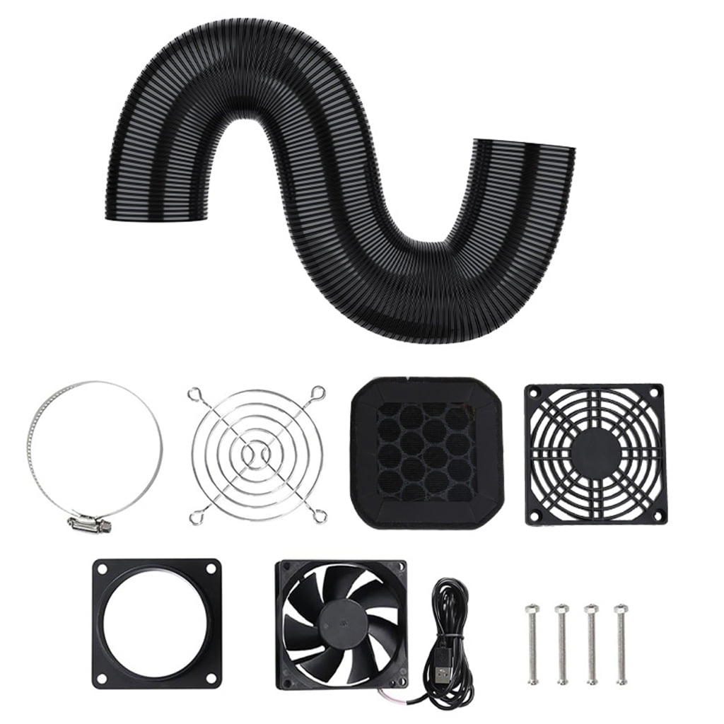 MOMOJIA USB Exhaust Fan Set For 3D Printer Enclosures Insulation Shield ...