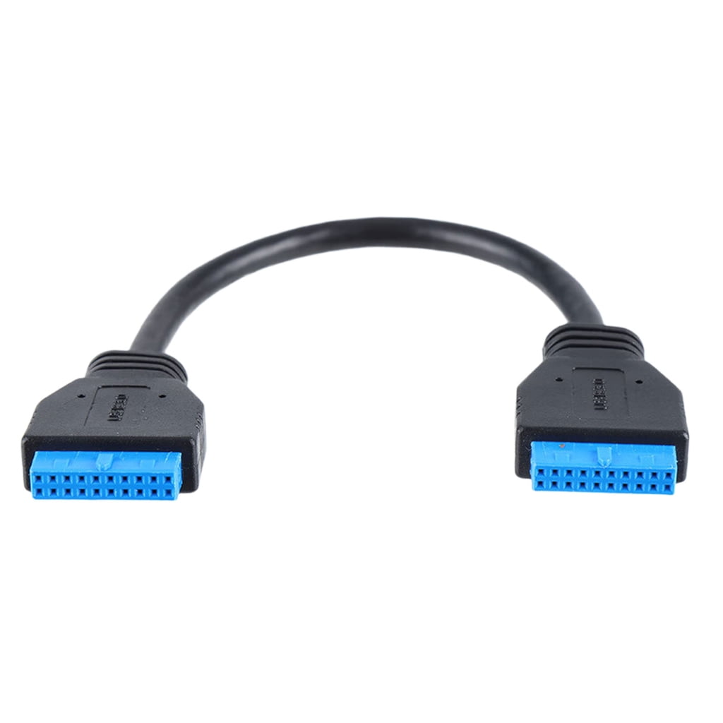 MOMOJIA USB3.0 19PIN Header 1 to 2 Extension Splitter Cable 19Pin ...