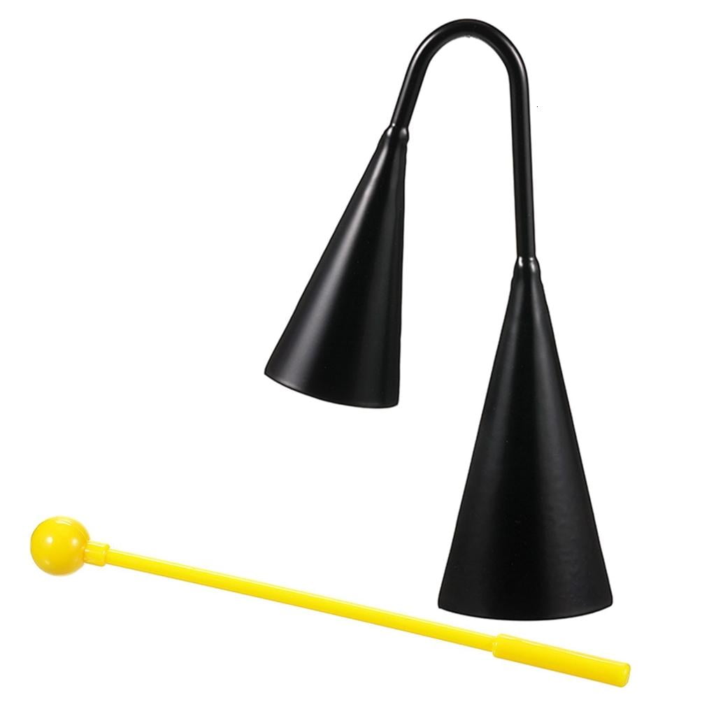 MOMOJIA Unique Cow Shaped Percussion Bell Double Ear Pyramid Form Loud ...