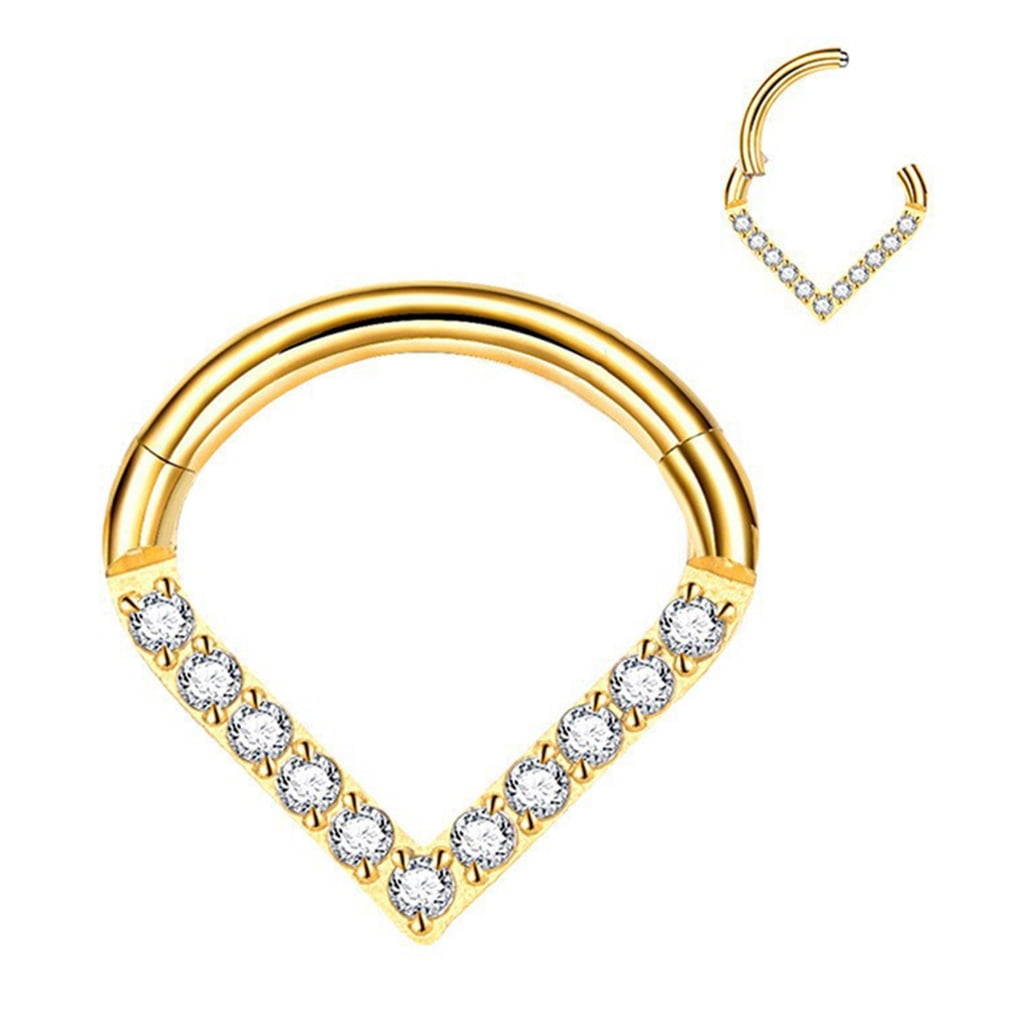 MOMOJIA Unique Nose Jewerly G23 Titanium Material for Nose Cartilage ...