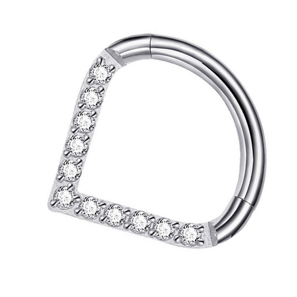 MOMOJIA Unique Nose Jewerly G23 Titanium Material for Nose Cartilage ...