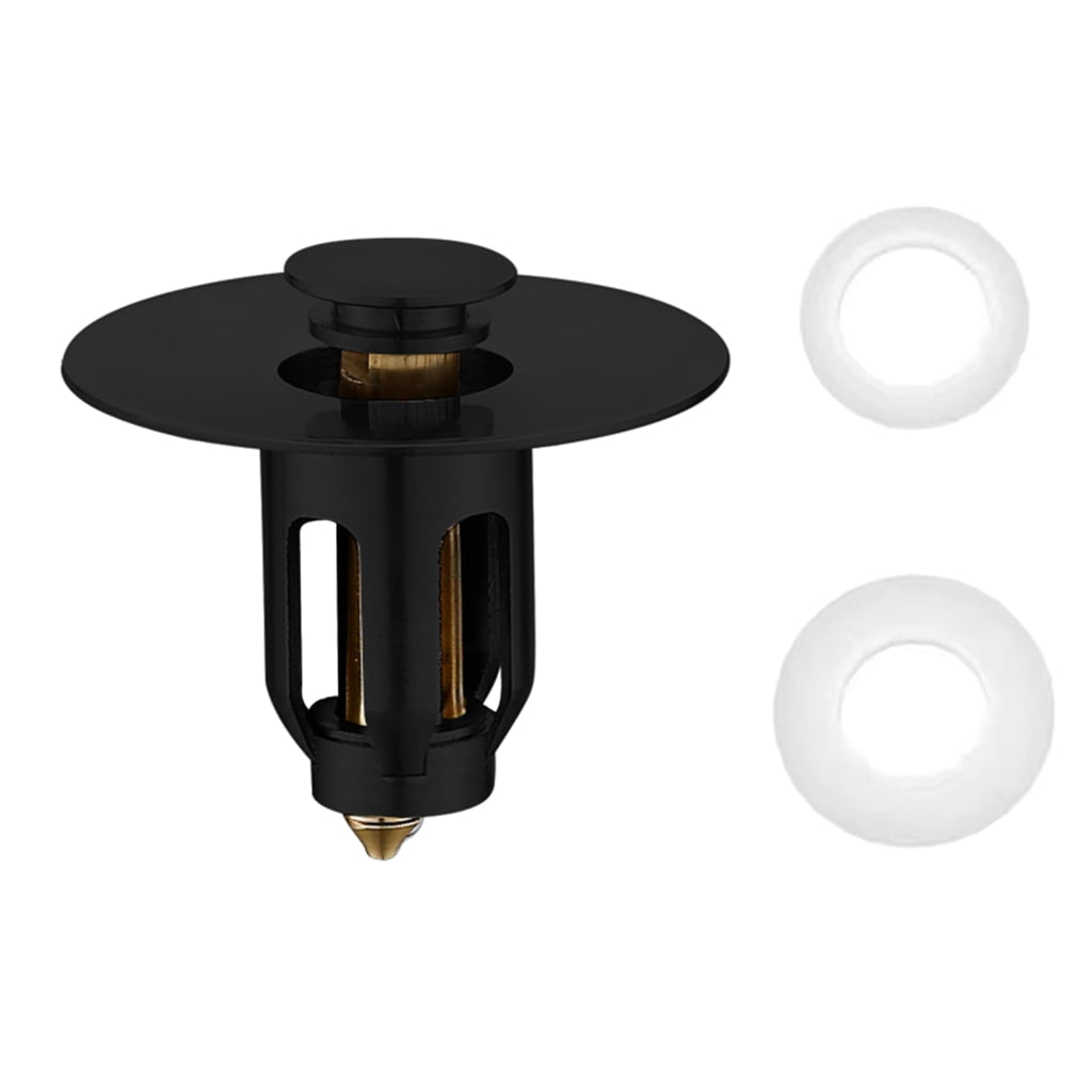 MOMOJIA Universal Copper Bathroom Sink Stoppers Push Type Basin Pop-Up ...