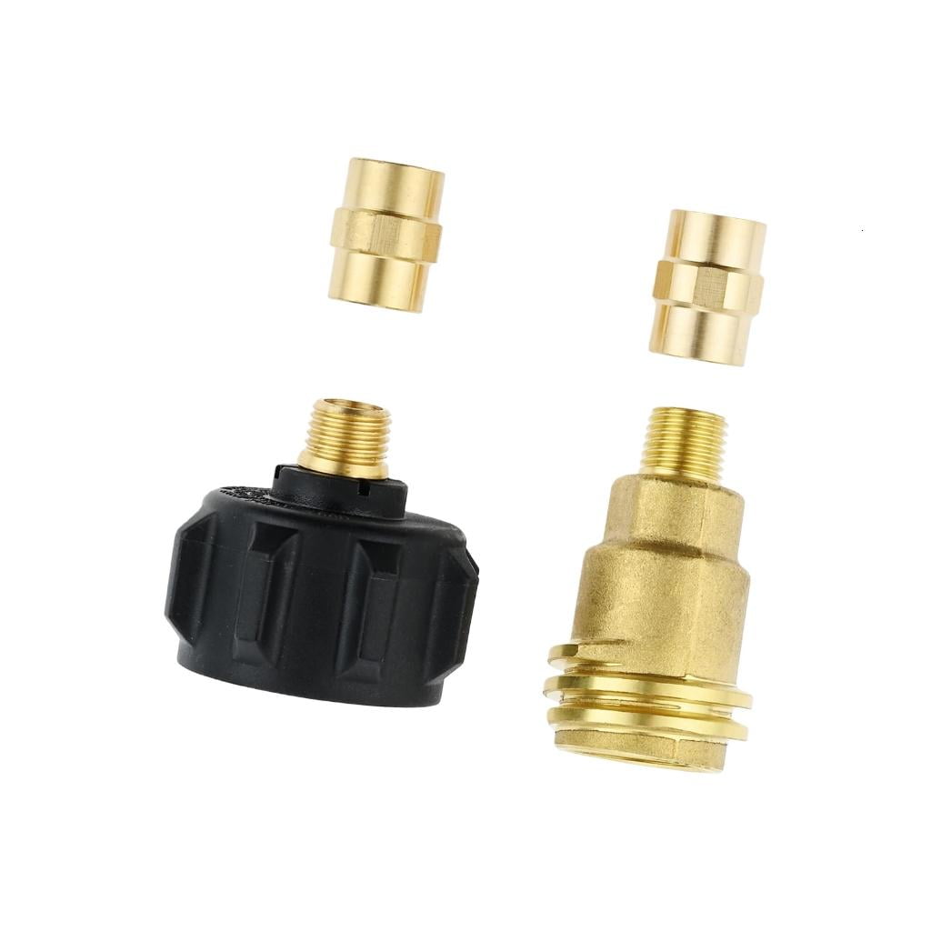 MOMOJIA Universal Propanes Connectors Metal Texture for Outdoor Cooking ...