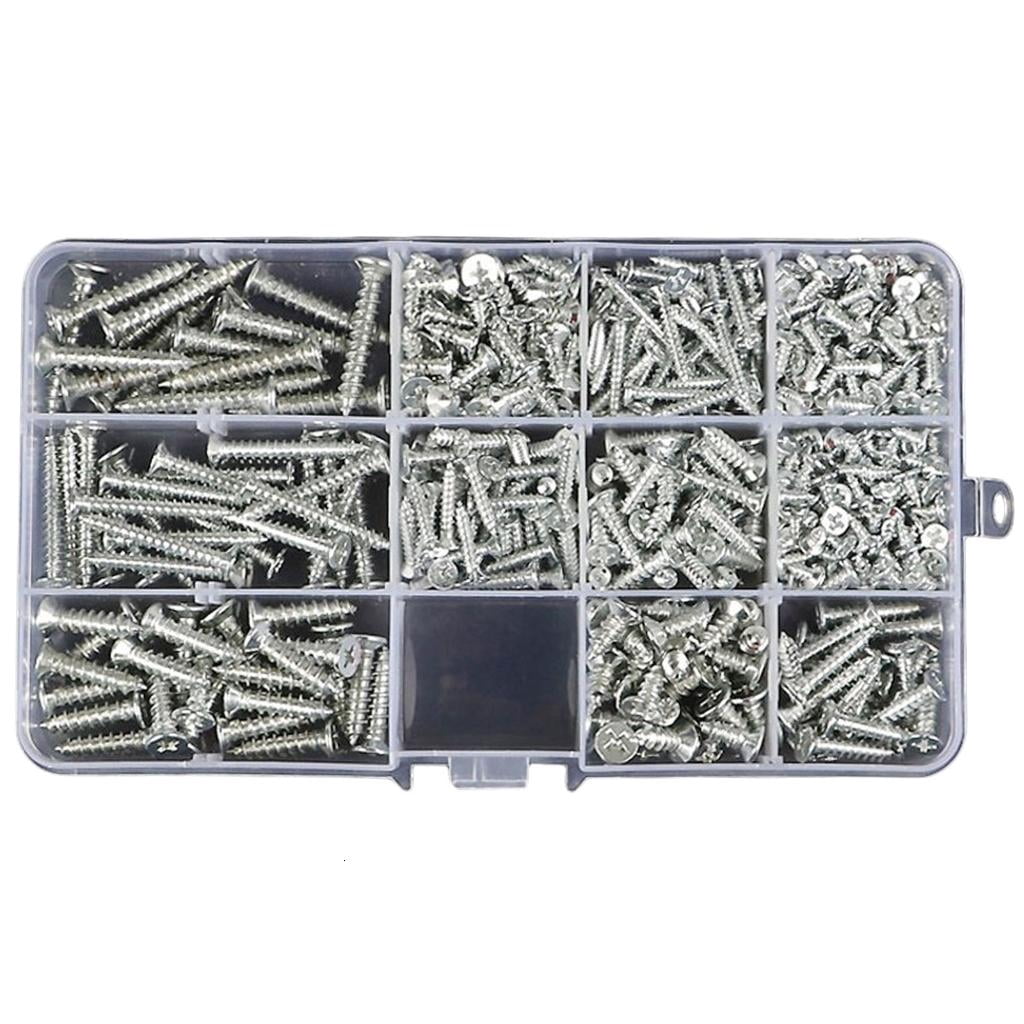 MOMOJIA Upgrades Iron Screw set Essential Screw Assortment for Various ...