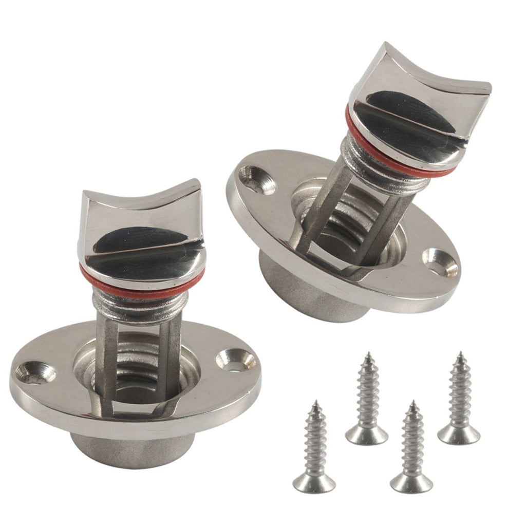 MOMOJIA Upgrades Stainless Steel Garboard Drain Plugs set Marine Bilge ...
