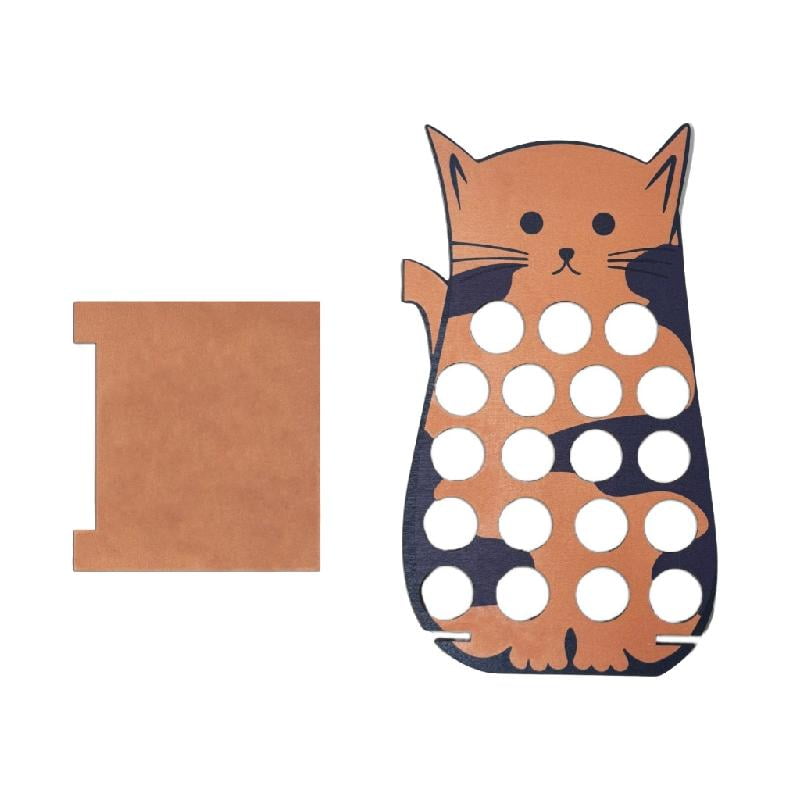 MOMOJIA User Friendly Wooden Coffee Pods Rack Cats Design Wood Pods ...