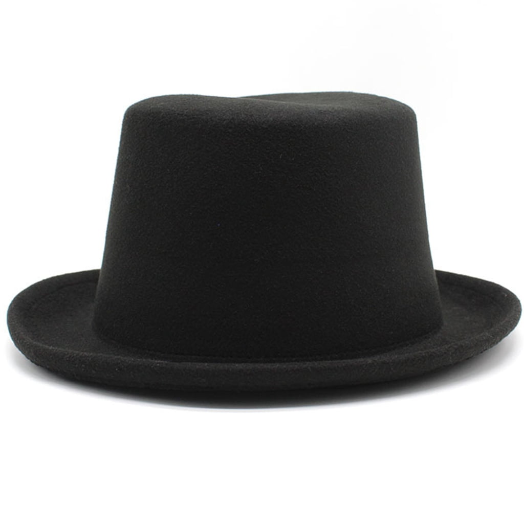 MOMOJIA Vintage Panama Hat Roll Brim Top Hat WomenC0sp1ayParty Costume ...