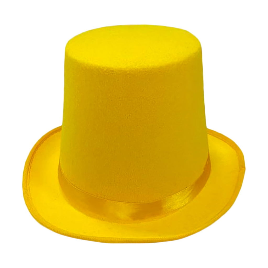 MOMOJIA Vintage Wide Brim Magician Hat Casual Cap Top Hat Gift for ...